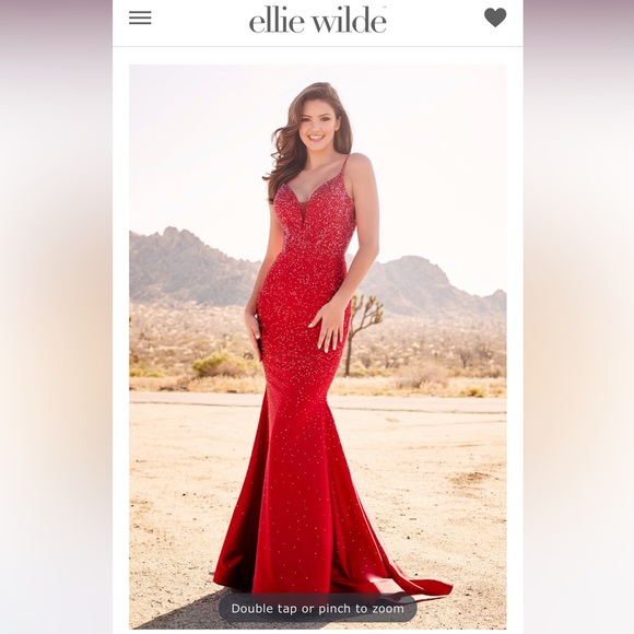 ellie wilde | Dresses | Ellie Wilde Prom Gown | Poshmark